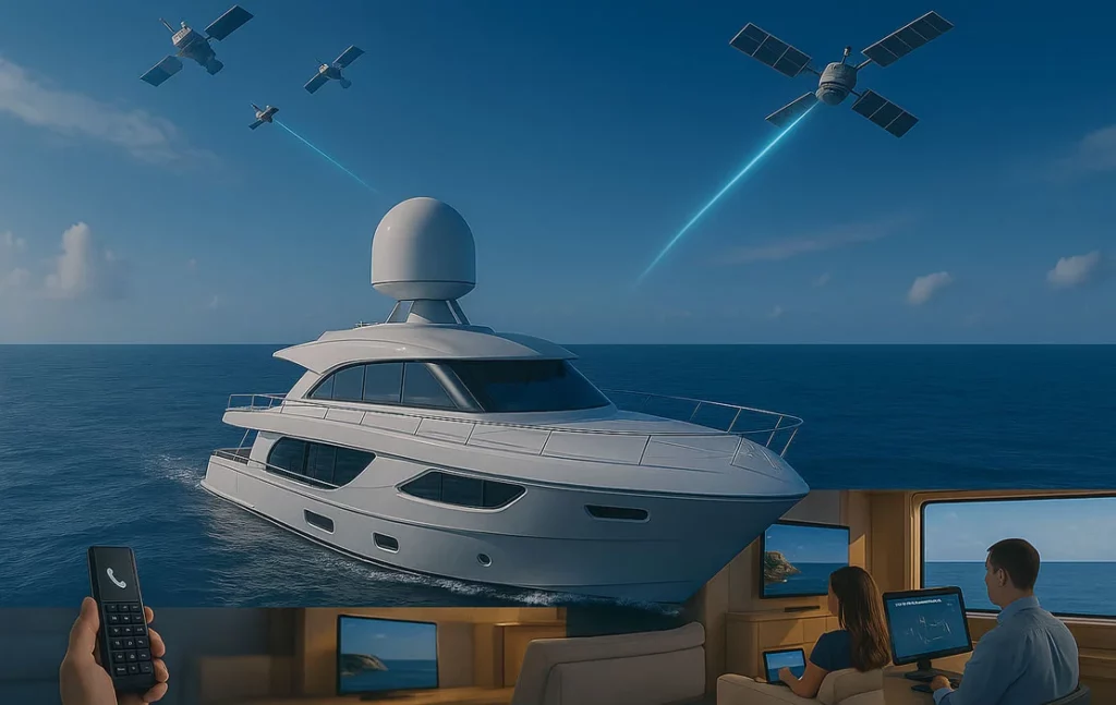 Mobile Satellite Internet - Marine Data Solutions